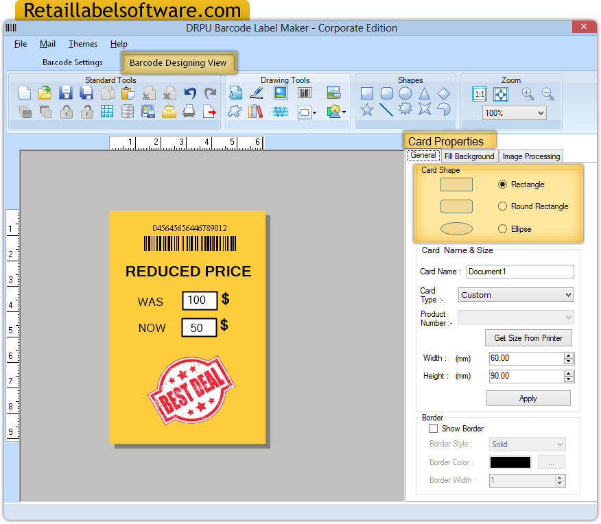 Barcode Label Software Corporate Edition - RetailLabelSoftware
